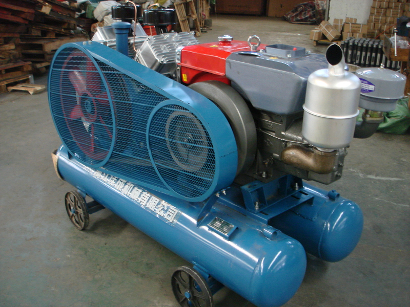W3.5-5 5bar reciprocating air compressor for jack hammer from China ...